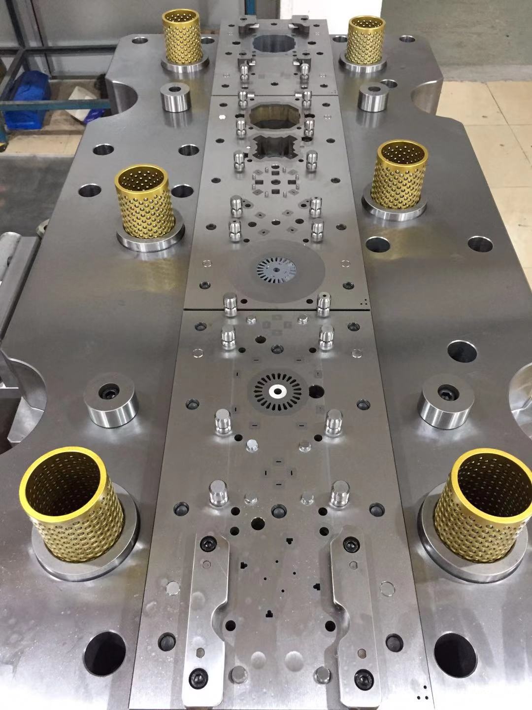 72mm shaded pole motor stator rotor progressive die